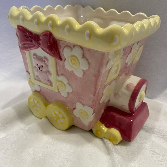 napco | Accents | Vintage Napco Train Planter | Poshmark
